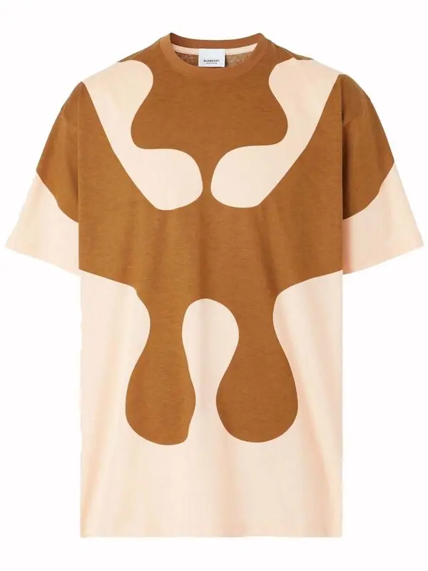 Burberry Abstract Print T-shirt