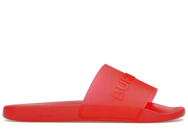 Burberry Embossed Logo Slides