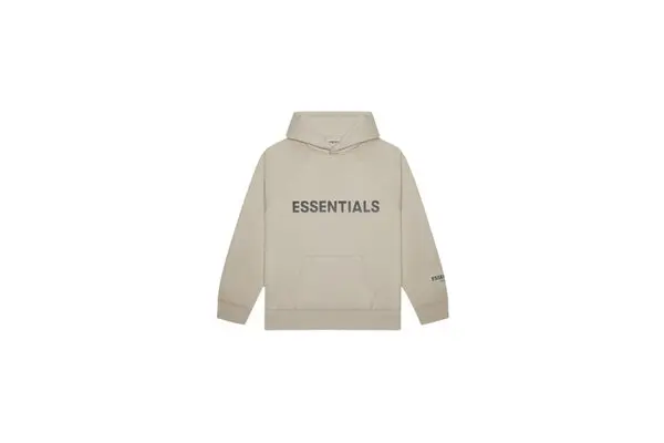 Fear Of God 3d Silicon Applique Pullover Hoodie - String