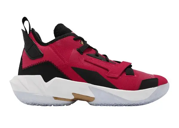 JORDAN Why Not Zer0.4 Bred Sneakers - University Red/black/white