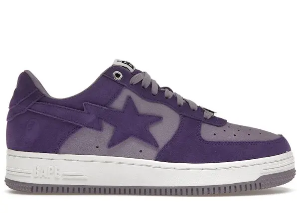 BAPE A Bathing Ape Sta Suede Sneakers