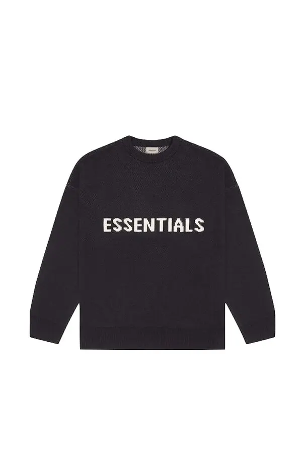 Fear Of God Knit Sweater - Dark Slate/stretch Limo/black
