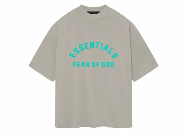 Fear Of God Essentials Heavy Jersey Crewneck Sweatshirt Tee Shirt - Seal