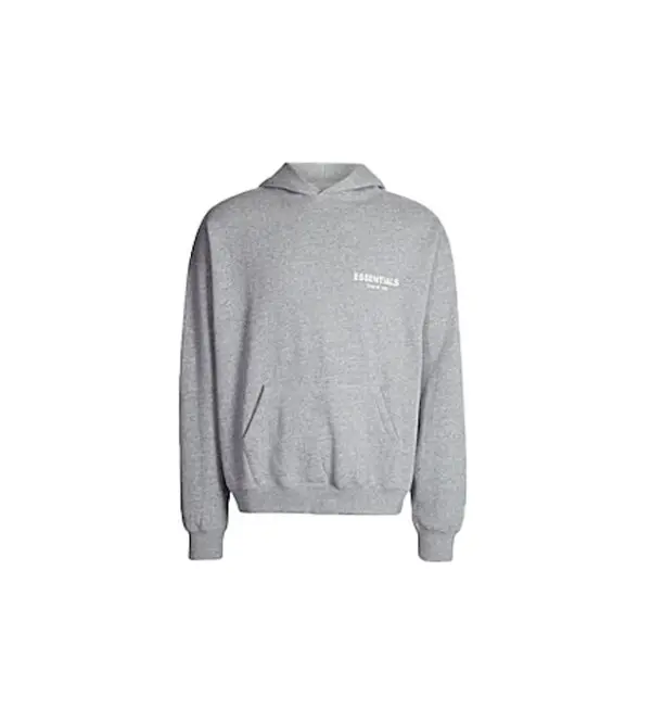 Fear Of God Essentials Logo Pullover Hoodie