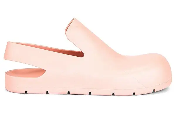 Bottega Veneta Open-heel Puddle Sandals - Peach/pink