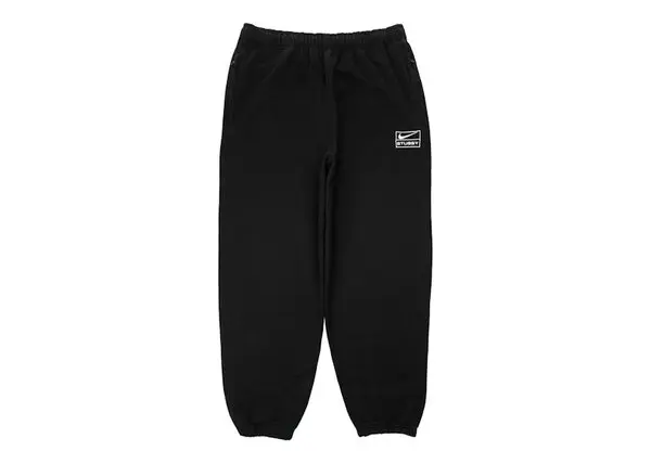 Nike X Stussy Washed Sweatpants - Black (ss23)