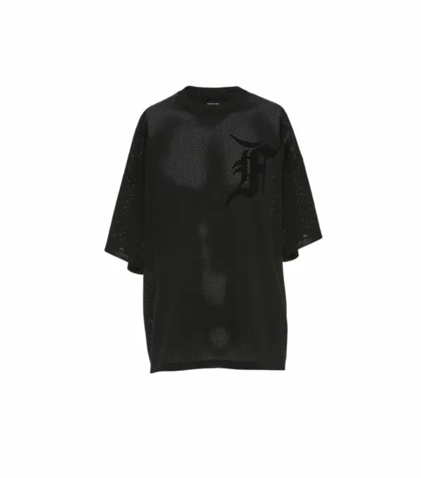 Fear Of God Mesh Batting Practice Jersey - Black | Editorialist