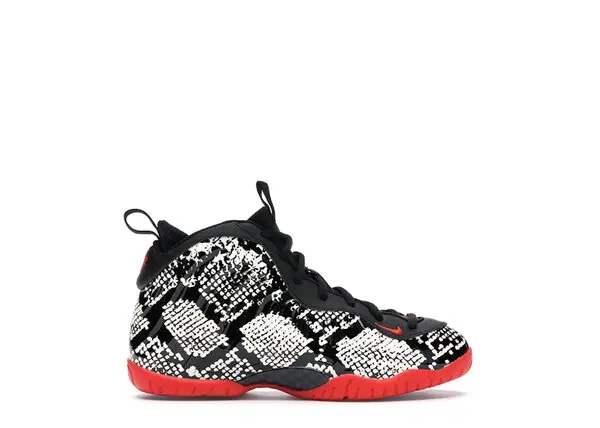 Nike Air Foamposite One Sneakers - Sail/habanero Red/black