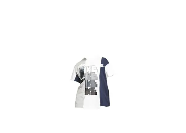 Nike X Sacai Tee Shirt - Grey/white