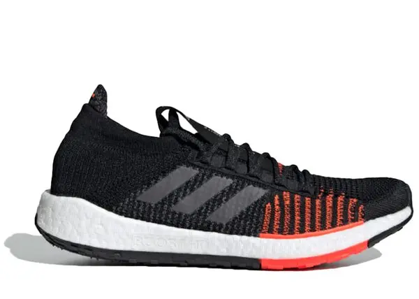 Adidas Pulseboost Hd Sneakers - Core Black/grey/solar Red