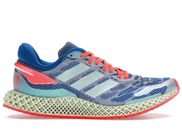 Adidas 4d Run 1.0 Sneakers - Glory Blue/cloud White/solar Red