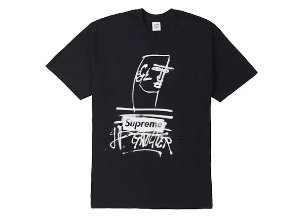Supreme Jean Paul Gaultier Tee Shirt - Black