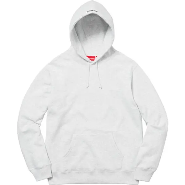 Supreme Illegal Business Hooded Sweatshirt - Ash Grey