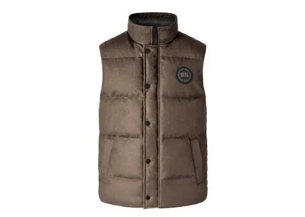 Canada Goose Garson Wool Vest - Quicksand Melange
