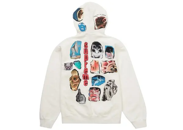 Supreme Invert Hooded Sweatshirt - White