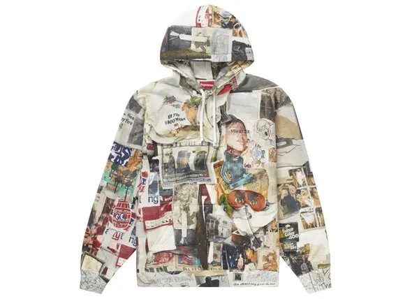 Supreme Dash's Wall Hooded Sweatshirt - Dashs Wall