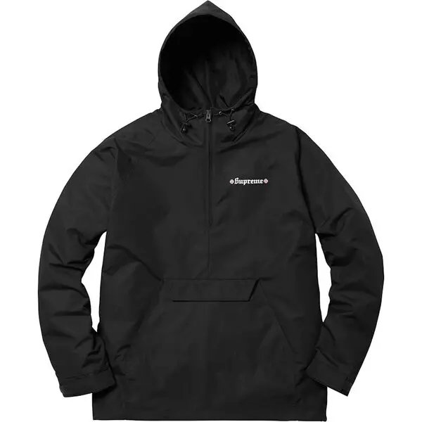Supreme Independent Nylon Anorak - Black