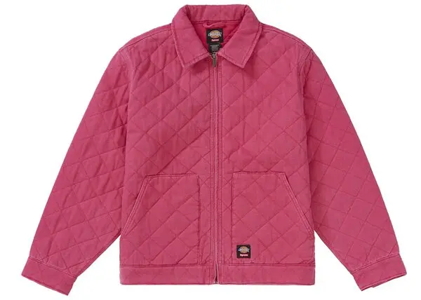 Supreme Quilted Work Jacket - Pink