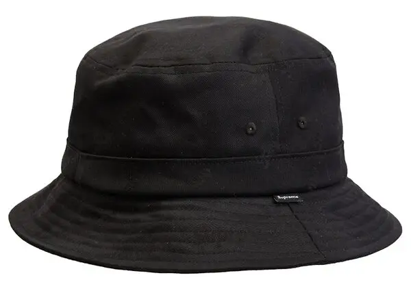 Supreme Jacquard Logos Twill Crusher Hat - Black