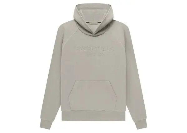 Fear Of God Essentials Waffle Raglan Hoodie - Seal