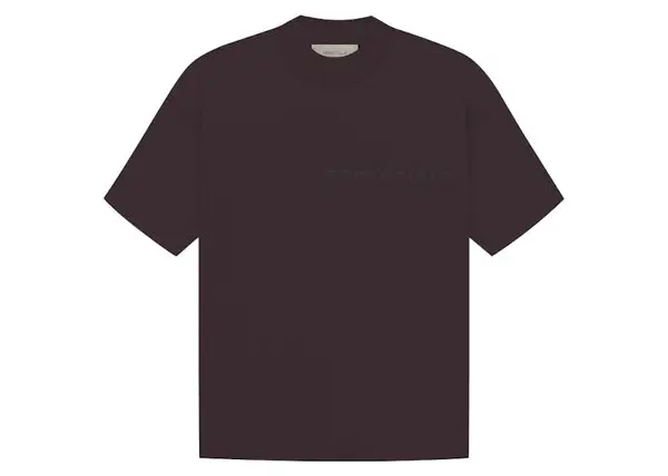 Fear Of God Essentials Short Sleeve T-shirt - Plum