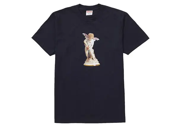 Supreme Cupid Tee Shirt - Navy Blue