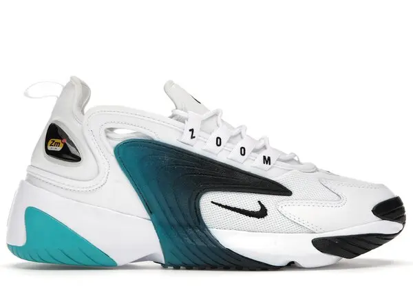 Nike Zoom 2k Sneakers - White/teal Nebula/black