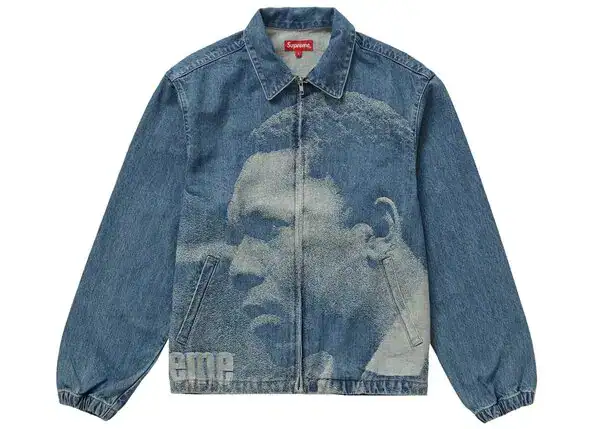 Supreme John Coltrane Denim Jacket - Blue | Editorialist