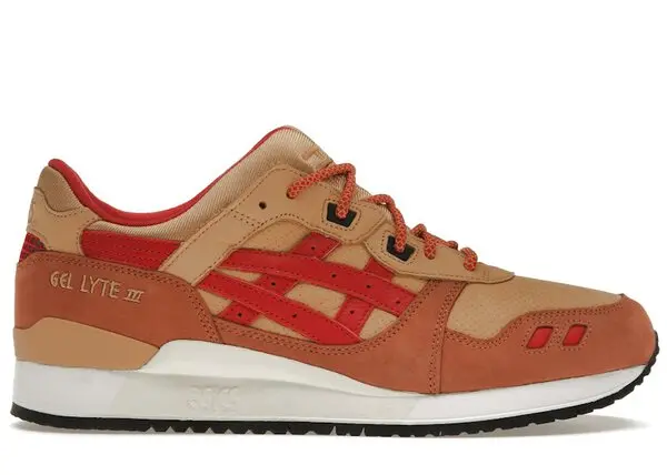 Asics Gel-lyte Iii '07 Sneakers - Tan/brown/red