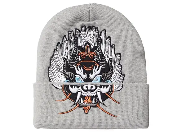 Supreme Demon Beanie - Grey