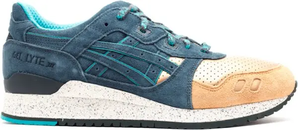 Asics Gel-lyte Iii Concepts Three Lies Sneakers - Charcoal/gold