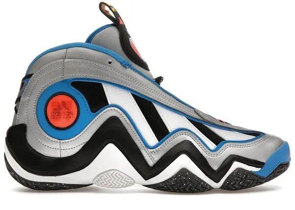 Adidas Crazy 97 Eqt Allstar Sneakers - Metallic Silver/core Black/orange