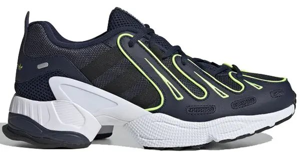 Adidas Eqt Gazelle Sneakers - Collegiate Navy Blue/core Black/solar Yellow