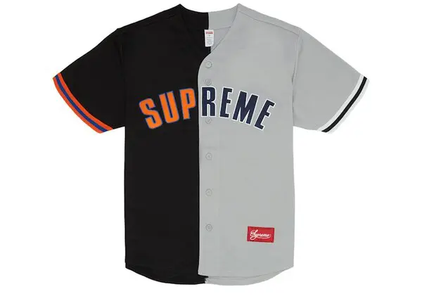Supreme Don't Hate Baseball Jersey - Black