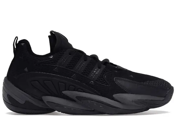 Adidas Crazy Byw 2.0 Pharrell Triple Black Sneakers - Core Black/dgh Solid Grey