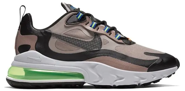 Nike Max 270 React Winter Sneakers - Cargo Khaki/baroque Brown/game Royal
