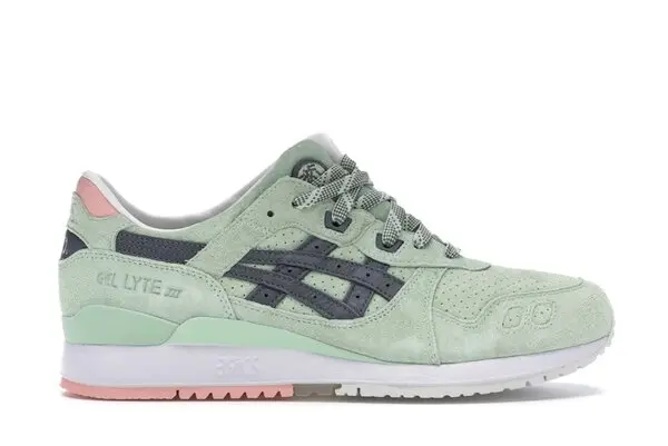 Asics Gel-lyte Iii End Wasabi Sneakers - Green Gecko/taupe Grey