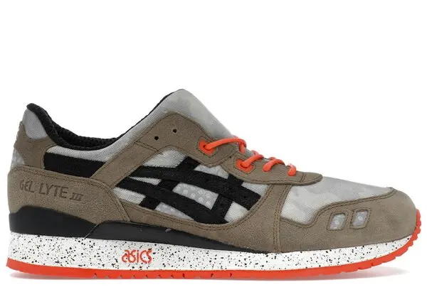 Asics Gel-lyte Iii Sneakers - Dark Olive/black