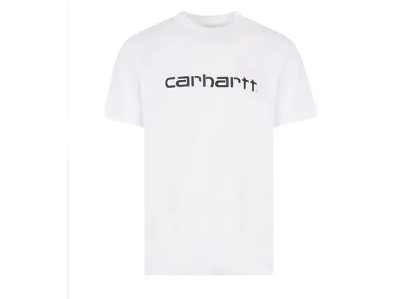 Carhartt Wip Frontal Logo Cotton T-shirt - White