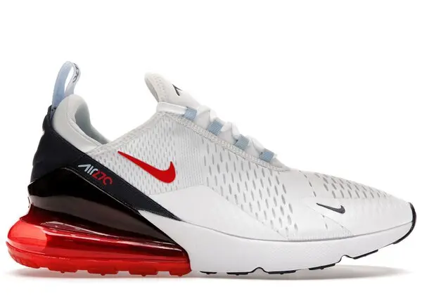 Nike Air Max 270 Usa - White/red/navy Blue