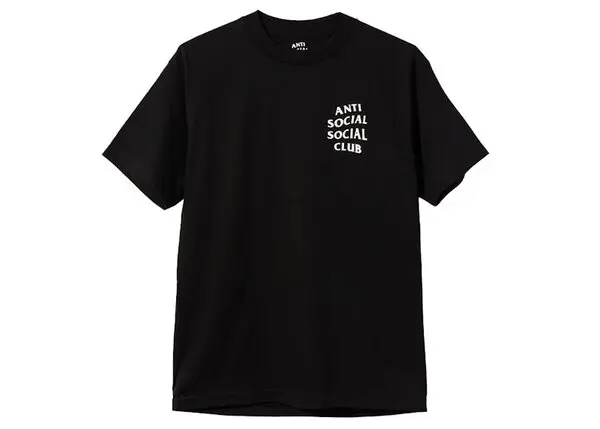 ANTI SOCIAL SOCIAL CLUB Logo 2 Tee Shirt - Black