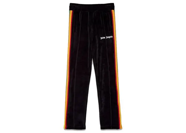 Palm Angels Rainbow Track Pants - Black