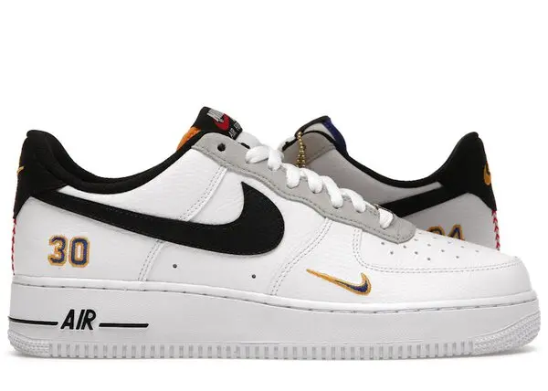 Nike Force 1 Low Ken Griffey Jr. And Sr. Swingman - White/lyon Blue/university Gold