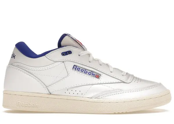 REEBOK Club C Mid Ii Vintage Sneakers - Cloud White/bright Cobalt Blue/classic White