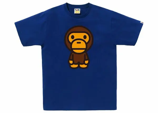 BAPE Big Baby Milo Tee Shirt - Blue