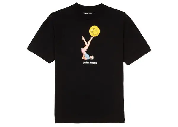 Palm Angels Pin Up T-shirt - Black