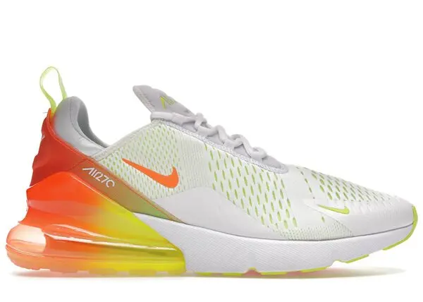 Nike Air Max 270 Gradient - White/lime/orange