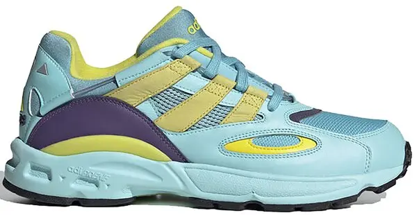 Adidas Lxcon 94 Aqua Sneakers - Clear Aqua/light Aqua/shock Yellow