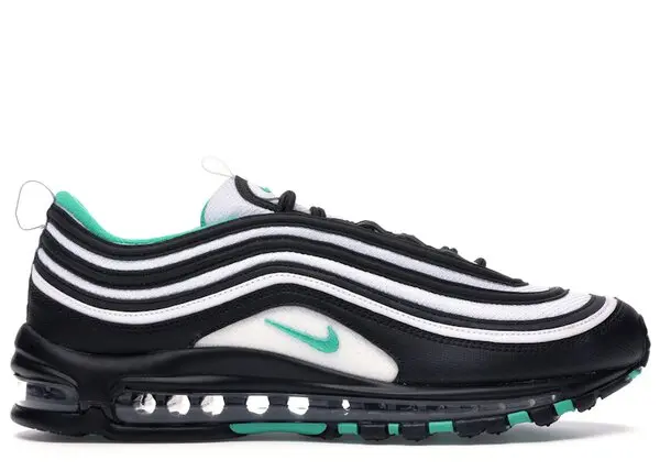 Nike Air Max 97 - Black/white/clear Emerald