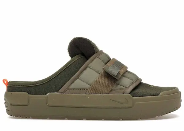 Nike Offline Slip-on - Army Olive/total Orange/bronzed Olive